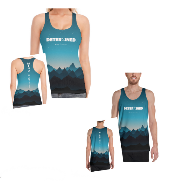 Determined Blue Mountains - Performance Running Singlet – Mind Over ...